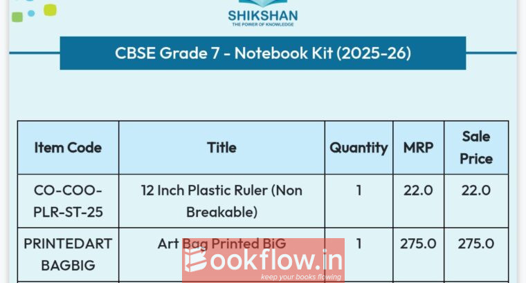 Buy Podar International School Cbse Books Class 7th | BookFlow