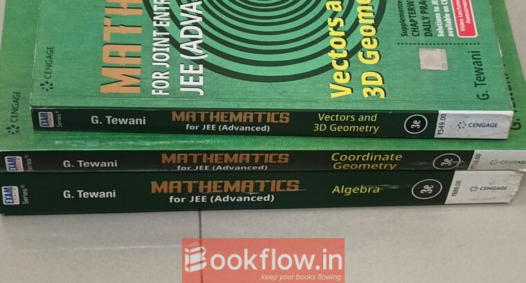 Buy Cengage JEE Mathematics Books For Sale | BookFlow
