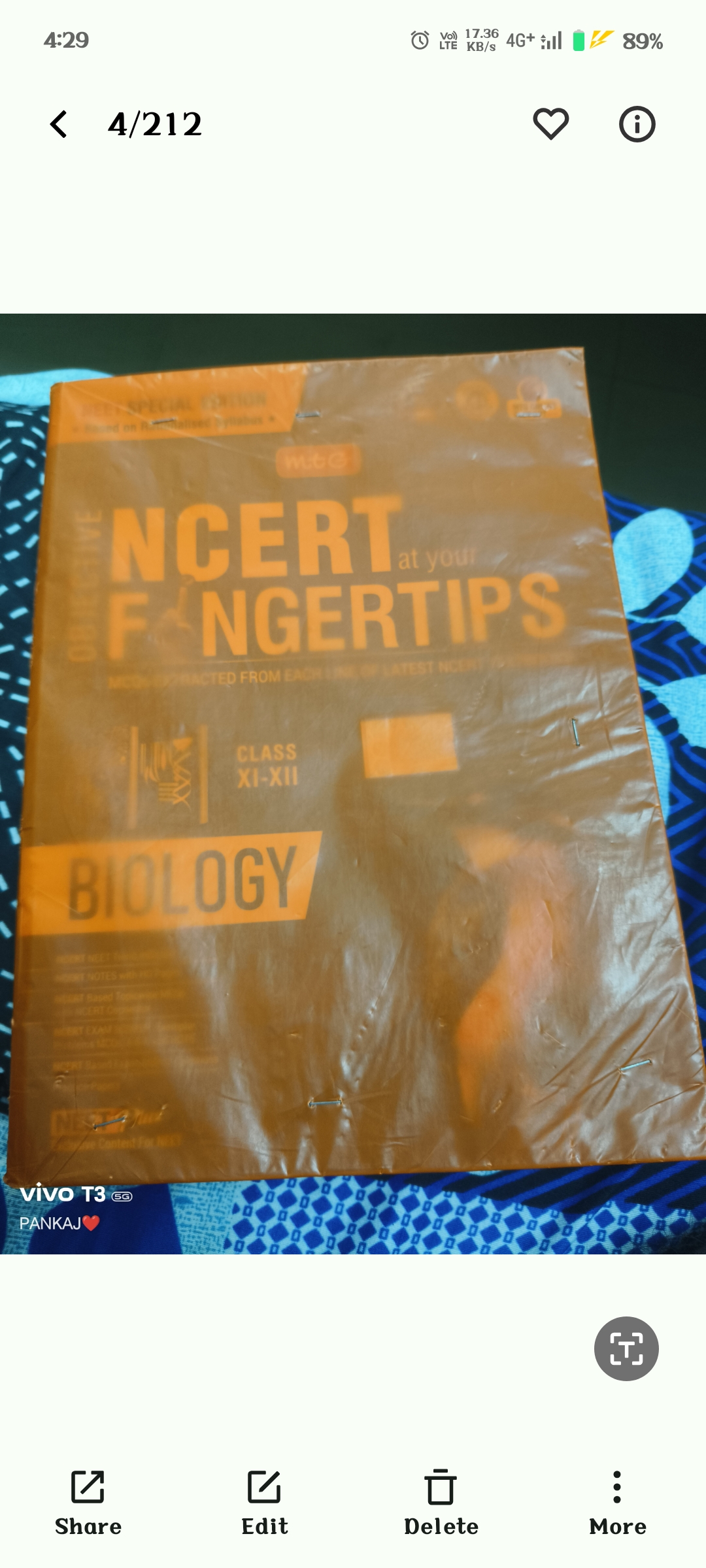 Buy Mtg Ncert Based Fingertips Biology 11,12 | BookFlow