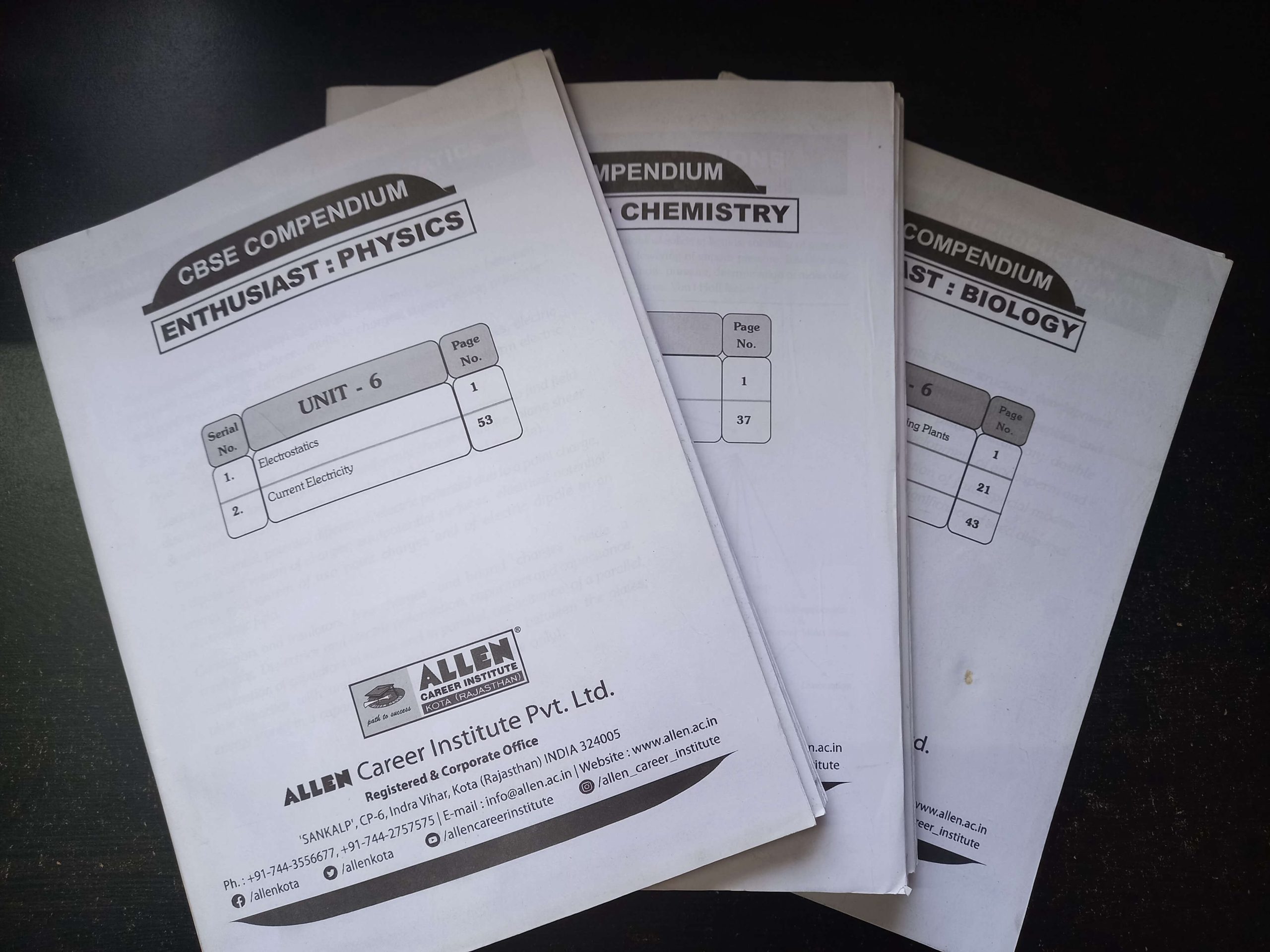 Buy Allen CBSE Compendium Class 12 (Phy, Chem, Bio) | BookFlow