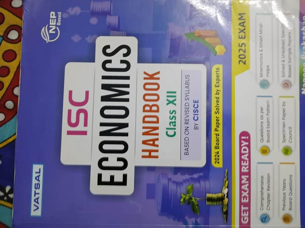 Buy Isc Economics Handbook Class 12 | BookFlow