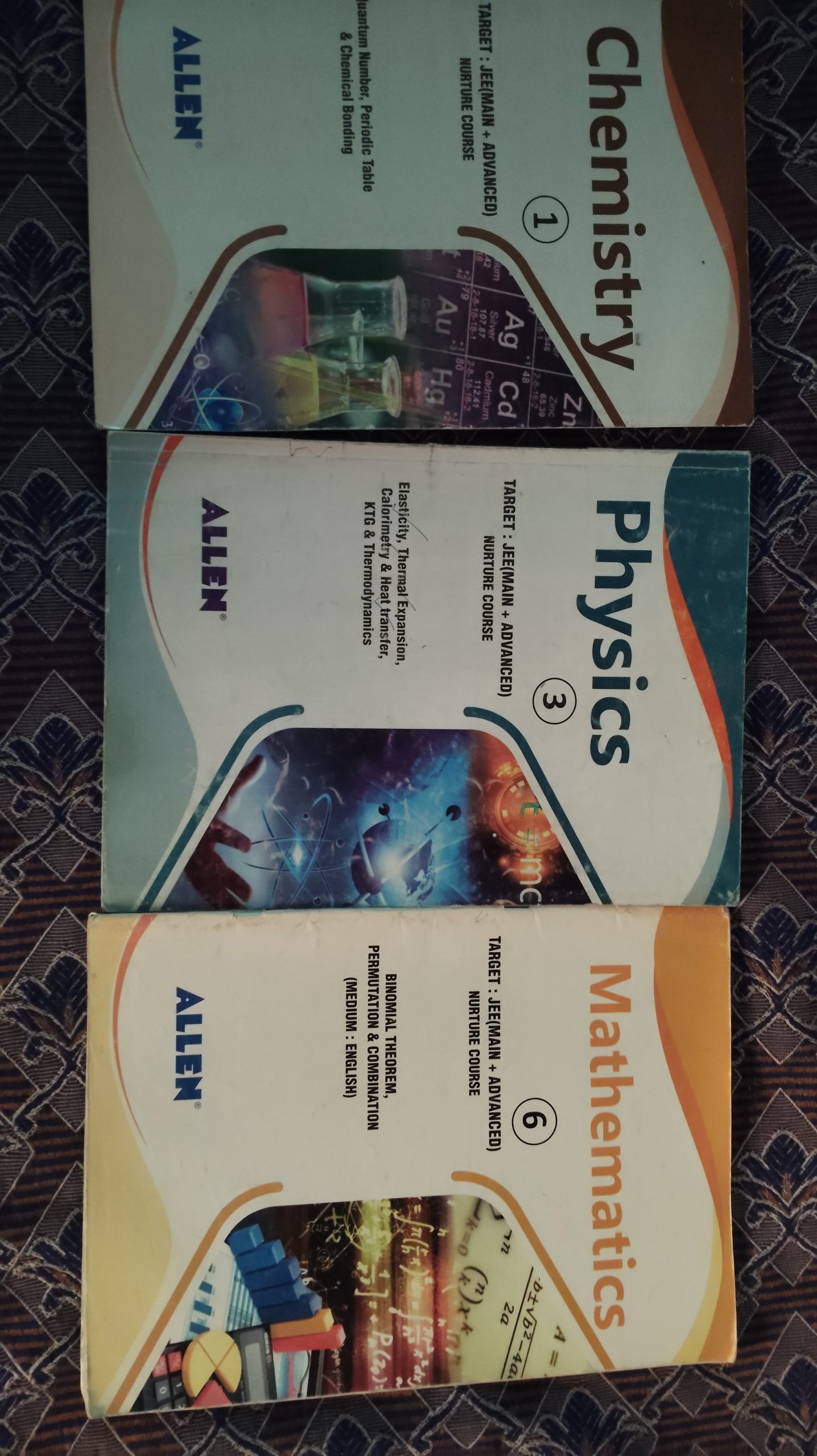 Buy Allen Modules 11th IIT JEE Mains Plus Advance | BookFlow